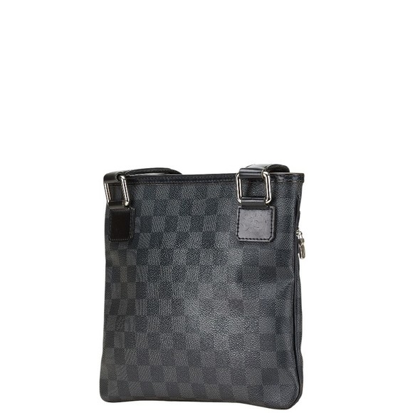 Louis Vuitton | Bags | Louis Vuitton Black Thomas Damier Black ...